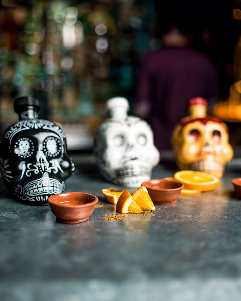 skull tequila