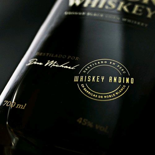 Black Whiskey Andean Black Corn Whiskey