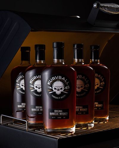 KURVBALL Original Barbecue Flavored Whiskey